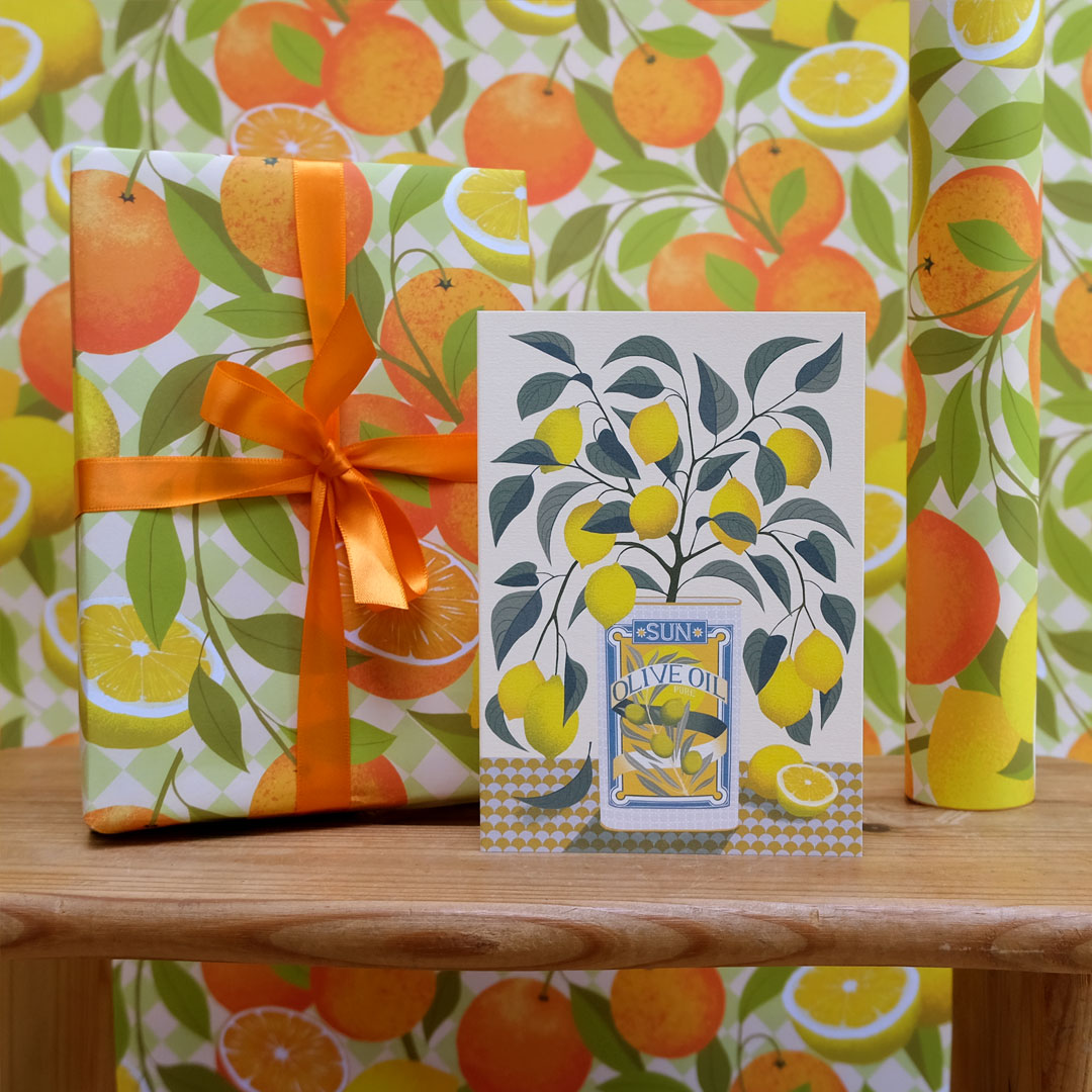Citrus Wrapping Paper – Grace & Favour Home