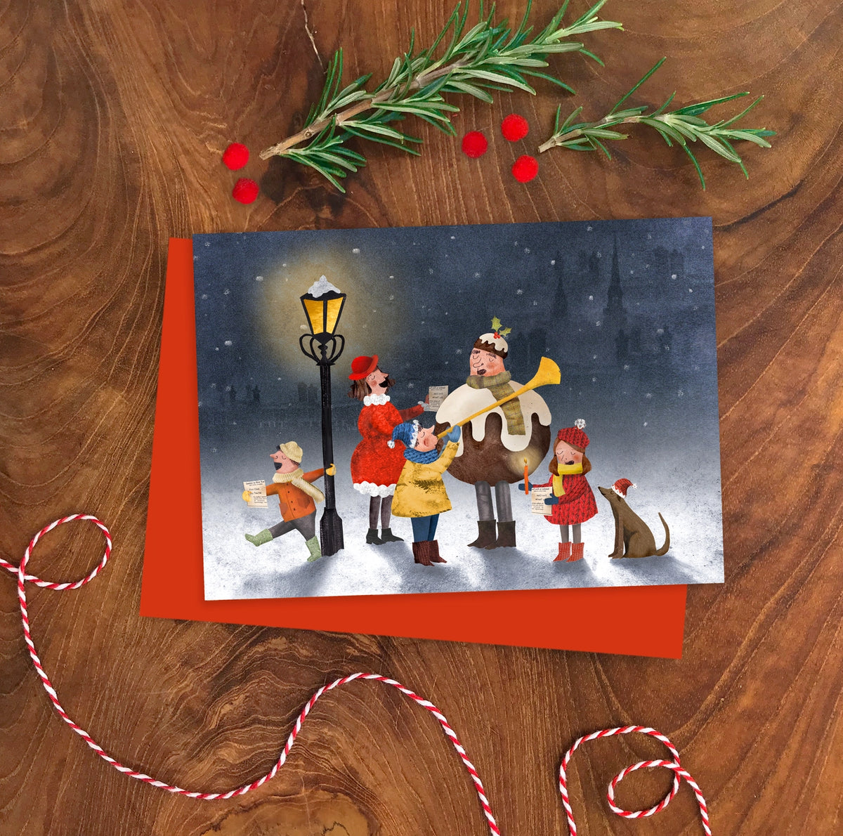 Carol Singers Christmas Card – Grace & Favour Home