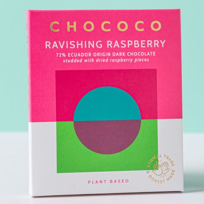 Ravishing Raspberry Dark Chocolate Bar – Grace & Favour Home