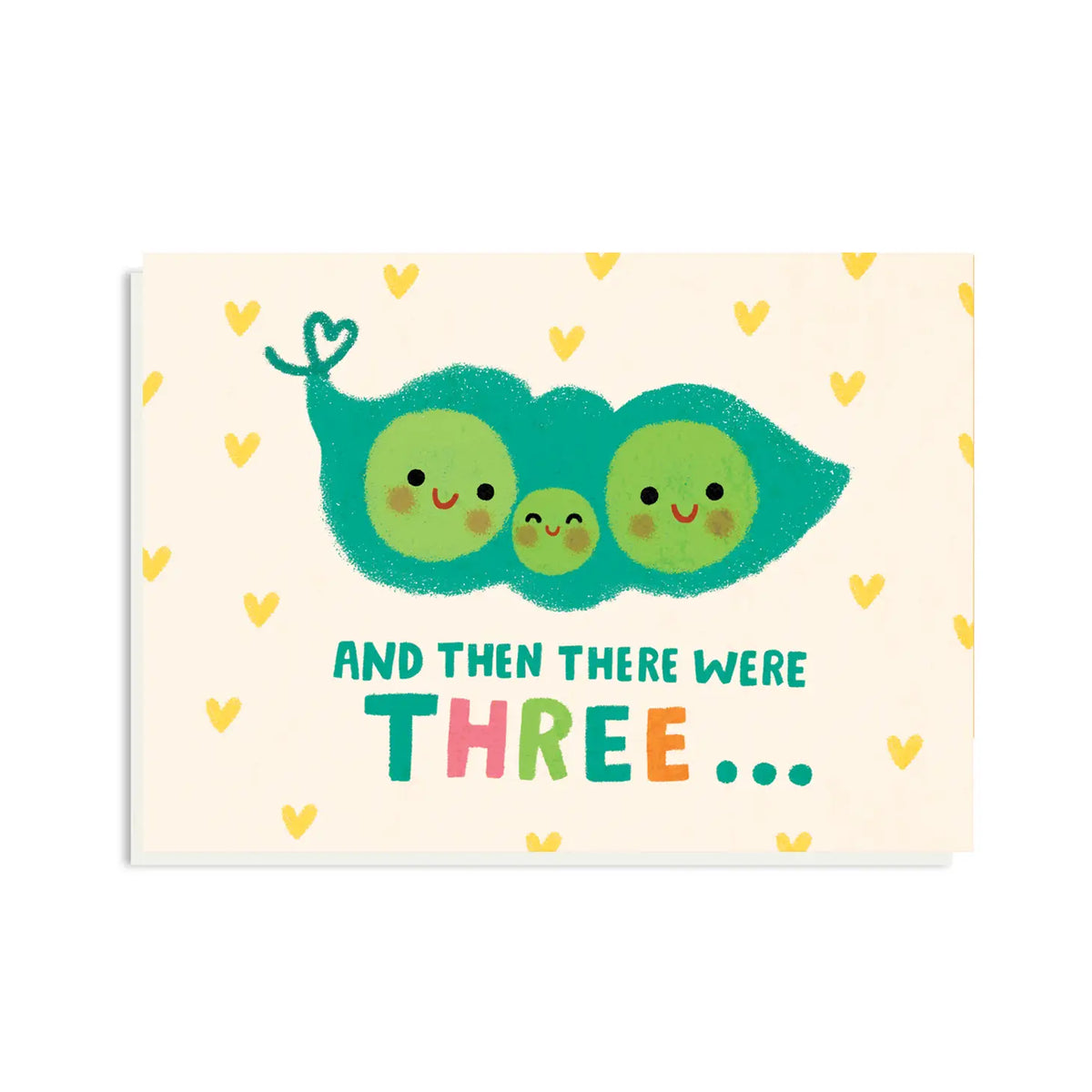 And Then There Were Three, New Baby Card – Grace & Favour Home