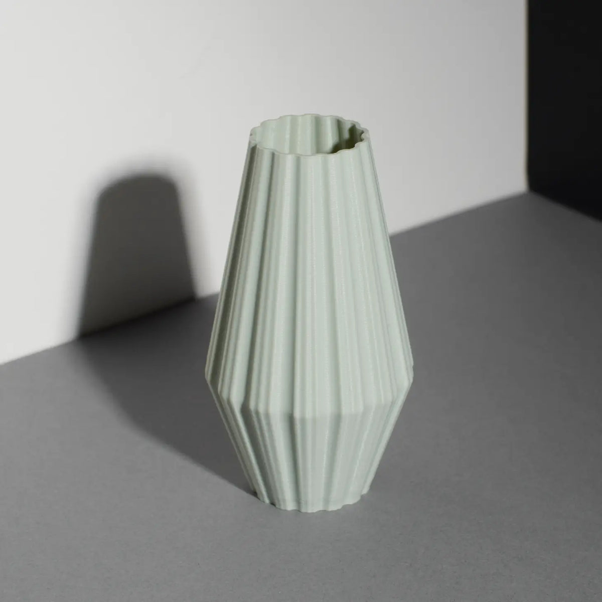 Recycled Mid-Century Fluted Vase – Grace & Favour Home