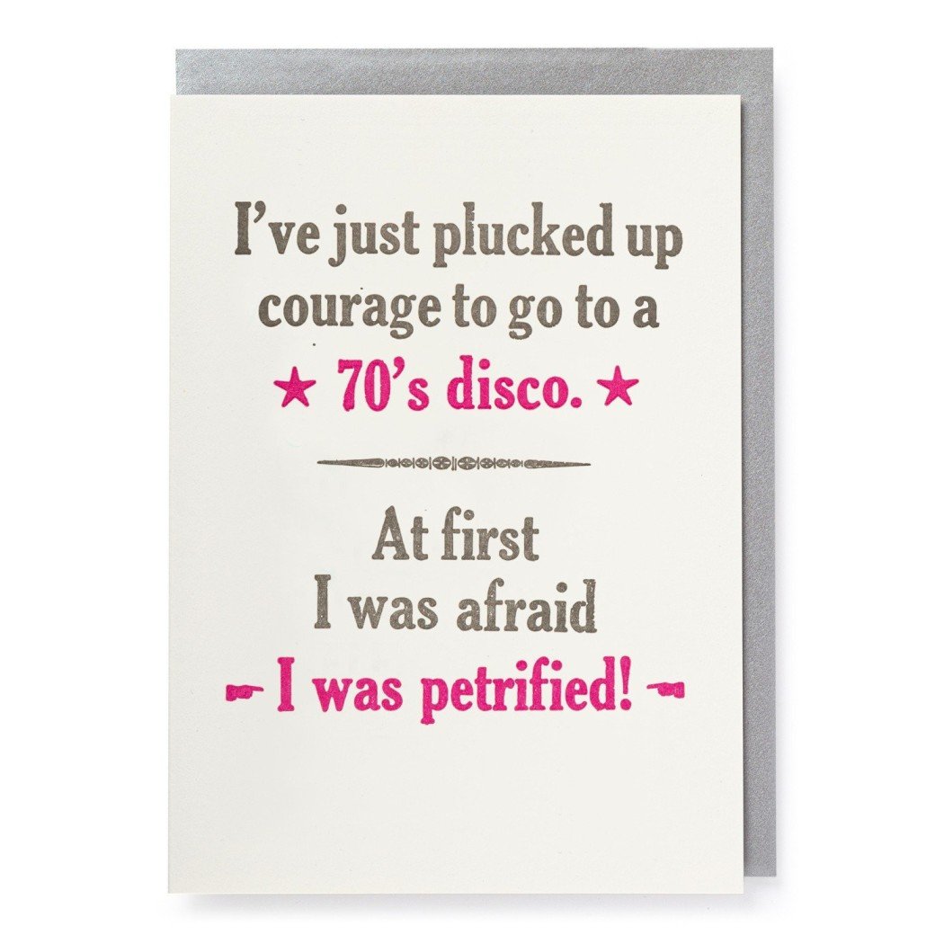 70's Disco Card – Grace & Favour Home