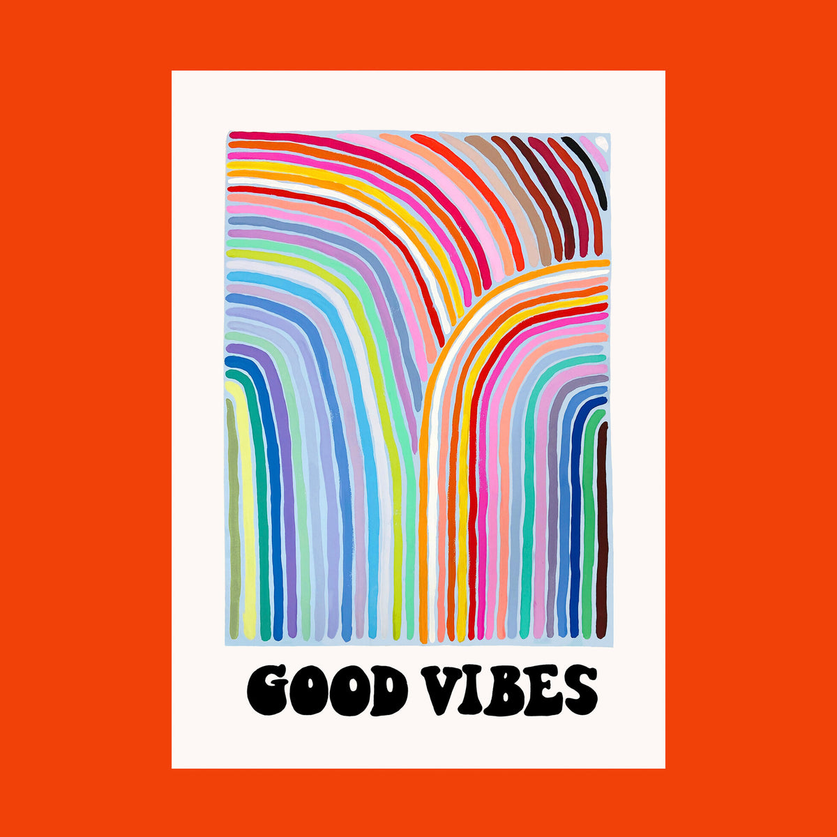 Good Vibes A4 Print – Grace & Favour Home